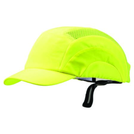 BCFYSP Pro Choice Bump Cap - Short Peak Fluro Yellow – Totally Workwear ...